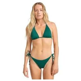 Bikini-Hose Billabong "Sol Searcher Tie Side Tanga", Damen, Gr. L, Cup B, gr&uuml;n (evergr&uuml;n), Obermaterial: 86% Polyamid, 14% Elasthan;, Badehosen Bikini-Hose