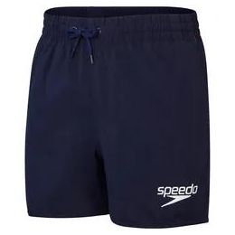 Badeshorts Speedo "Bade-Shorts JOHN f&uuml;r Jungs", Jungen, Gr. S (110/116), N-Gr, blau (marine), Gewirkt, Obermaterial: 100% Polyamid. Futter: 100% Polyester, Badehosen Badeshorts, f&uuml;r Kinder und Jugendliche, mit Ges&auml;&szlig;tasche und Abflusssystem