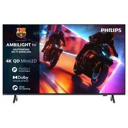 Philips Mini-LED-Fernseher "55MLED910/12", Energieeffizienz: F (A-G), schwarz, 55 &prime;&prime;, Fernseher