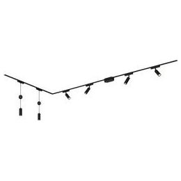 Briloner LEUCHTEN LED Deckenleuchte "LUXTRAIL 8035065", matt, schwarz, Leuchten, LED Deckenleuchte