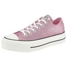 Sneaker Converse "CHUCK TAYLOR ALL STAR LIFT", Damen, Gr. 39, cliffside rose, egret, schwarz, Textil, Schuhe Sneaker