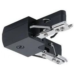Paulmann Schienensystem-Verbinder "URail Verbinder L-St&uuml;ck 62x62mm max. 1000W", schwarz, B:6,2cm H:1,8cm T:6,2cm, Stromschienensysteme, LED Schienensystem