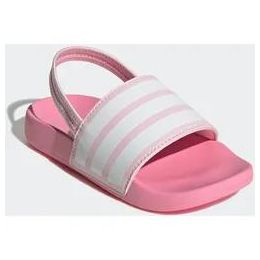 Badesandale Adidas SPORTSWEAR "ESTRAP KIDS ADILETTE", M&auml;dchen, Gr. 31, pink (clear pink, cloud wei&szlig;, bliss pink), Synthetik, Textil, Schuhe, Badelatschen f&uuml;r Kinder & Jugendliche