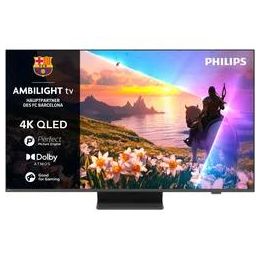 Philips QLED-Fernseher "65PUS8600/12", Energieeffizienz: F (A-G), schwarz, 65 &prime;&prime;, Fernseher