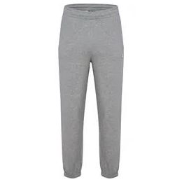 Jogginghose Hummel "HMLPULSE SWEAT PANTS", Herren, Gr. M (48/50), N-Gr, grau (grau melange), Obermaterial: 60% Baumwolle, 40% Polyester, Hosen Jogginghose