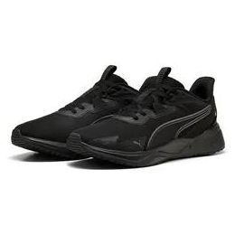 Trainingsschuh Puma "DISPERSE XT 4 KNIT", Damen, Gr. 39, Puma schwarz, cool schwarz gray, Textil, Schuhe, mit atmungsaktivem Strickobermaterial, mit TPU-Fersenklammer