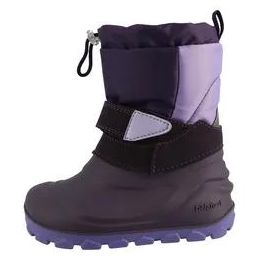 Barfu&szlig;schuh Lurchi "Jan Barefoot", M&auml;dchen, Gr. 32, lila, flieder, Lederimitat, Textil, Schuhe Barfu&szlig;schuh, Barfu&szlig;schuh, Klettboots mit Warmfutter, Gr&ouml;&szlig;enschablone zum Download