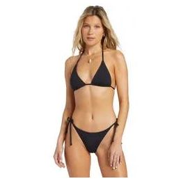 Bikini-Hose Billabong "Sol Searcher Tie Side Tanga", Damen, Gr. S, Cup B, schwarz, Obermaterial: 86% Polyamid, 14% Elasthan;, Badehosen Bikini-Hose