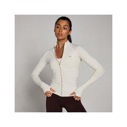 MP Damen TeMPo Ultra Nahtlose Jacke mit Rei&szlig;verschluss &ndash; Nebel - S