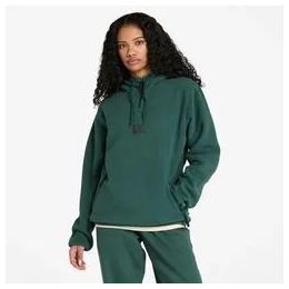 Fleecepullover Timberland "Silicon Badge Polar Fleece Hoodie", Herren, Gr. XXL, gr&uuml;n (gr&uuml;n gables), Fleece, Obermaterial: 100% Polyester, eingefasste Kante mit verstellbarem Gummizug, Sweatshirts Fleecepullover