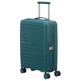 Hartschalen-Trolley American Tourister "FASTFORWARD, verschiedene Gr&ouml;&szlig;en und Farben", Gr. B/H/T: 40cm x 55cm x 20cm 36 l, totally teal, Polypropylen, unifarben, Koffer, Hartschalen-Koffer personalisierbar TSA-Schloss Volumenerweiterung
