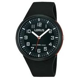 Quarzuhr Lorus, schwarz, Armbanduhren, Damen, Quarzuhr, Armbanduhr, Damenuhr, Herrenuhr, bis 10 bar wasserdicht