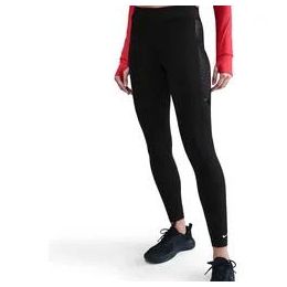 Trainingstights Nike "W NP 365 MR TIGHT GG GRX", Damen, Gr. L, N-Gr, schwarz, wei&szlig;, Obermaterial: 83% Polyester, 17% Elasthan, Hosen