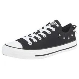Sneaker Converse "CHUCK TAYLOR ALL STAR", Damen, Gr. 38, schwarz, wei&szlig;, schwarz, Textil, Schuhe Sneaker