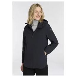 Outdoorjacke CMP, Damen, Gr. 46, blau (antracite), Obermaterial: 100% Polyester. Futter: 100% Polyester, Jacken Outdoorjacke, w&auml;rmend, &Uuml;bergangsjacke