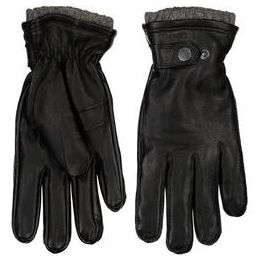 Lederhandschuhe LINDBERGH "Handschuhe", Herren, Gr. L, schwarz, Obermaterial: 100% Leder; Futter: 100% Polyester; F&uuml;llung: 100% Polyester, Handschuhe