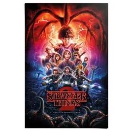 Poster Reinders "Poster Stranger Things Netflix", rot (farbe bild(er): rot), B:61cm H:91,5cm, Papier, Bilder, Poster