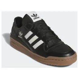 Sneaker Adidas ORIGINALS "FORUM LOW", Herren, Gr. 39, core schwarz, cloud wei&szlig;, gum m2, Leder, Schuhe Sneaker
