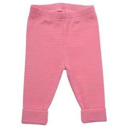 Leggings Liliput, M&auml;dchen, Gr. 62/68, EURO-Gr&ouml;&szlig;en, pink (rosa), 95% Baumwolle, 5% Polyester, gestreift, Hosen Leggings, mit elastischem B&uuml;ndchen