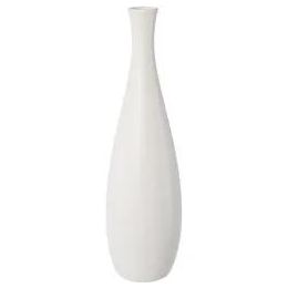 Dekovase CREATIV HOME "Vase", wei&szlig;, H:40cm &Oslash;:11,5cm, Vasen, mit durchbrochenem Design