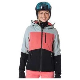 Skijacke Killtec "KSW 277 WMN SKI JCKT", Herren, Gr. 36, hellblau, Obermaterial: 100% Polyester;Futter: 100% Polyamid;F&uuml;llung: 100% Polyester, Jacken Skijacke, Wasserdichte Damenjacke mit Schneefang, verstellbar und atmungsaktiv