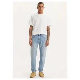 Levi's Tapered-fit-Jeans LEVI'S "502 TAPER", Herren, Gr. 36, L&auml;nge 32, blau (feelin free), Denim/Jeans, Obermaterial: 99% Baumwolle, 1% Elasthan, Basic, loose fit kn&ouml;chellang, Jeans, in elegantem, modernem Stil, Topseller