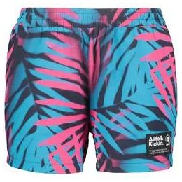 alife and kickin Shorts ALIFE & KICKIN "Damen OxanaAK A Sweathose, kurze Hose", Damen, Gr. L, Normalgr&ouml;&szlig;en, blau (marine), 100% Polyester, Hosen Shorts
