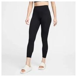 Trainingstights Nike "W NK DF ONE HR 7/8 TIGHT", Damen, Gr. XS, N-Gr, schwarz, Obermaterial: 80% Polyester, 20% Elasthan, Hosen