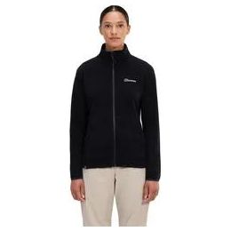 Fleecejacke Berghaus "PRISM 2.0 MICRO IA FL JKT AF", Damen, Gr. XL, schwarz, Fleece, Obermaterial: 100% Polyester, normal, Jacken Fleecejacke, klassischer Schnitt, mit Fleece-Material, f&uuml;r Outdoor-Aktivit&auml;ten