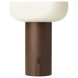 Konstsmide LED Tischleuchte "Antibes", braun (rost), &Oslash; 13cm H: 19cm, 2 Stk., Leuchten, Antibes USB-Tischleuchte, 2700/3000/4000K+RGB, dimmbar, LED Tischleuchte