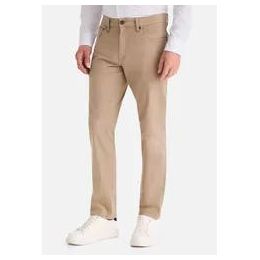 5-Pocket-Hose Stooker Men "Men Frisco Colour Straight Fit Jeans", Damen, Gr. 34, L&auml;nge 32, greige, Twill, 84% Baumwolle, 14% Polyester, 2% Elasthan, gerade lang, Hosen 5-Pocket-Hose, Straight Fit Casual Clean Wash Twill Coloured Comfort Flex f&uuml;r Herren
