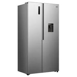 Gorenje Side-by-Side "NRS917E41", Energieeffizienz: E (A-G), inox, Wasserspender, K&uuml;hlschr&auml;nke, MultiAirFlow-System, Topseller
