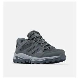 Wanderschuh Columbia "REDMONDTM IV LOW WATERPROOF", Damen, Gr. 41, grau (graphite, tea light), Mesh, Synthetik, Schuhe Wanderschuh, wasserdicht
