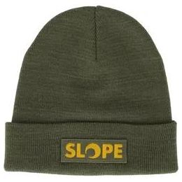 Beanie SLOPE "Wren", Damen, dunkelgr&uuml;n, 50% Polyacryl, 50% Polyester, unifarben, M&uuml;tzen Beanie, im hippen, warmen und atmungsaktiven Design
