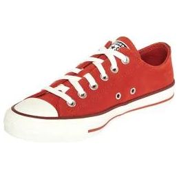 Sneaker Converse "CHUCK TAYLOR ALL STAR", Damen, Gr. 42,5, weinrot, Leder, Schuhe Sneaker