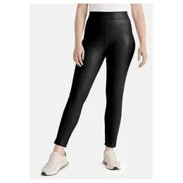 Leggings STOOKER WOMEN "SIENNA Leggings", Damen, Gr. 44/46, schwarz, Jersey, 70% Polyester, 24% Polyurethan, 6% Elasthan, eng lang, Hosen Leggings, Leggins Slim Fit Knitterfrei f&uuml;r Damen