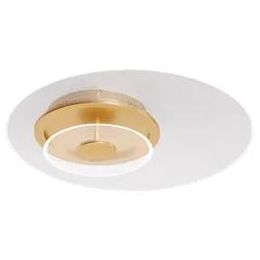 NOVA LUCE Deckenleuchte "COPO", gold, 1, &Oslash; 50cm H: 9,6cm, 1 Stk., Leuchten, Deckenleuchte