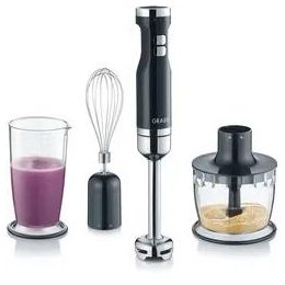Graef Stabmixer "HB 502", schwarz, B:5,5cm H:40,2cm T:6,5cm, Mixer