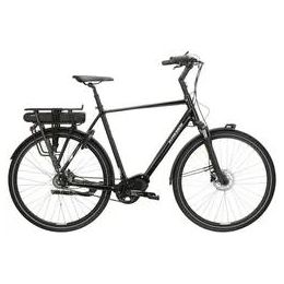 E-Bike KROSS "E-Citybike Sentio Hybrid 5.0 28 Zoll schwarz - Shimano Mittelmotor" Gr. 61, schwarz, schwarz, Elektrofahrr&auml;der, Herren, 61cm, 28 Zoll (71,12cm), SHIMANO 36 V/250 W, Mittelmotor DU-E500