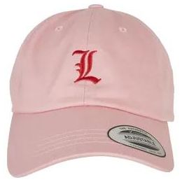 Mister Tee Snapback Cap MISTERTEE "MisterTee Unisex Letter Pink Low Profile Cap", Herren, Gr. onesize, l, 100% Baumwolle, unifarben, Caps