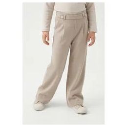 Schlupfhose KIDS Only "KOGGEGGO LIFE LONG PANT JRS NOOS", M&auml;dchen, Gr. 128, N-Gr, chateau gray, Web, Obermaterial: 95% Polyester, 5% Elasthan, unifarben, bequem lang, Hosen Schlupfhose
