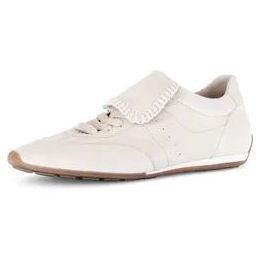 Sneaker Gabor "Sneaker low", Damen, Gr. 36, beige, Schuhe Sneaker