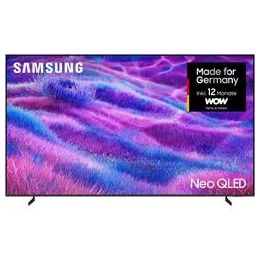 Samsung QLED-Fernseher "GQ100QN80FU", Energieeffizienz: F (A-G), schwarz, 100 &prime;&prime;, Fernseher, Topseller