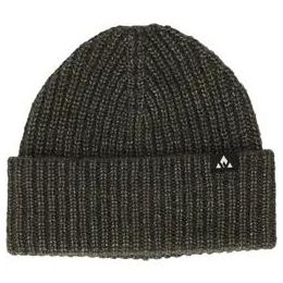 Beanie WHISTLER "Plico", Herren, schwarz, 60% Polyester, 28% Polyacryl, 12% Wolle, unifarben, M&uuml;tzen Beanie, aus weichem und atmungsaktivem Strick