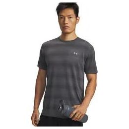 Laufshirt Under Armour "UA VELOCITI SS", Herren, Gr. S, castlerock,, reflective, Obermaterial: 100% Polyester, Shirts Laufshirt, f&uuml;r sportliche Aktivit&auml;ten, ideal zum Laufen, f&uuml;r Erwachsene