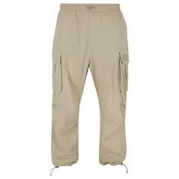 Cargohose Karl Kani "Karl Kani Herren", Damen, Gr. XXL, US-Gr&ouml;&szlig;en, sand, 98% Baumwolle, 2% Elasthan, unifarben, loose fit, Hosen Cargohose