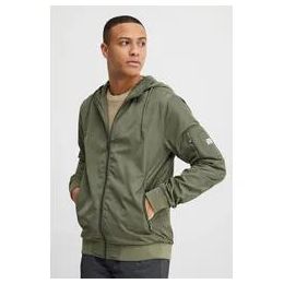 Windbreaker Blend "BHRazy", Herren, Gr. 3XL, gr&uuml;n (dusty olive gr&uuml;n), 100% Polyester, unifarben, regular fit normal, ohne Ausschnitt, eingesetzt Rippb&uuml;ndchen, Jacken Windbreaker, L&auml;ssige &Uuml;bergangsjacke mit praktischen Rei&szlig;verschlusstaschen