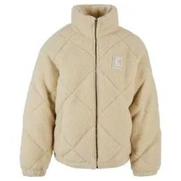 Winterjacke Karl Kani "Karl Kani Herren", Herren, Gr. S, cream, 100% Polyester, mehrfarbig, normal, ohne Ausschnitt, Jacken Winterjacke
