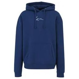 Kapuzensweatshirt Karl Kani "Karl Kani Herren", Herren, Gr. XS, blau, 80% Baumwolle, 20% Polyester, unifarben, Sweatshirts