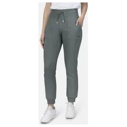 Sporthose STOOKER WOMEN "JUDY Season Edition Sporthose", Damen, Gr. 40/42, gr&uuml;n (balsam gr&uuml;n), angeraute Sweatware, 60% Baumwolle, 40% Polyester, gerade lang, Hosen Sporthose, Sporthose Regular Fit Sport Synthetic f&uuml;r Damen